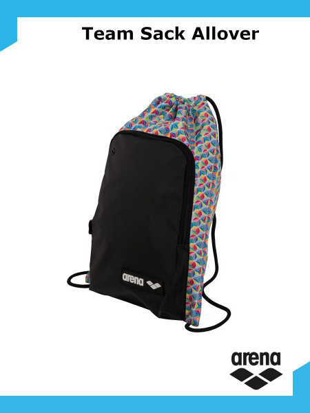 Рюкзак Arena TEAM SACK ALLOVER ,разноцветный-черный купить на OZON по ...