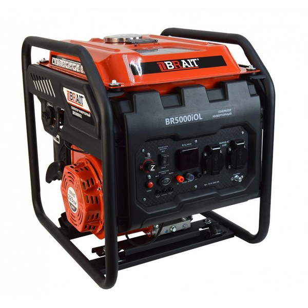Генератор бензиновый инверторный BRAIT BR5000iOL купить на OZON по низкой цене (1758725104)