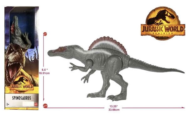 Фигурка динозавра большая СПИНОЗАВР 33.66 см Jurassic World Spinosaurus ...