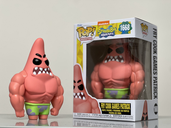 Фигурка Funko Pop! Spongebob: Fry Cook Games Patrick / Фанко Поп Патрик ...