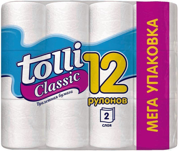 Tolli Туалетная бумага влажная купить на OZON по низкой цене (1778328721)