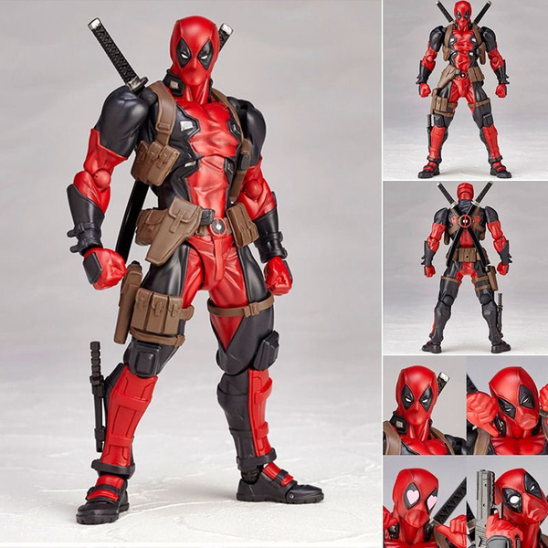 Marvel Deadpool Activity Model Legend X-men Magic Pass Взаимозаменяемые ...