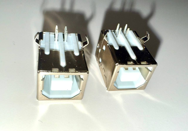 2шт Разъем принтера USB B-FR (USBB-1J) Розетка на плату купить на OZON по низкой цене (1781275862)