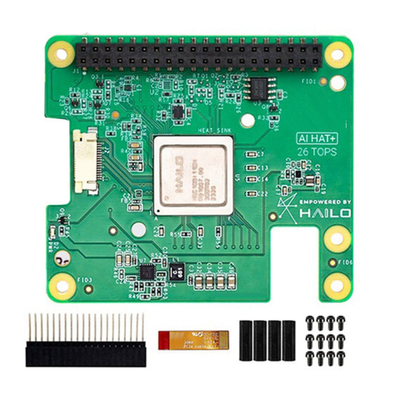 Для Raspberry Pi AI HAT+Hailo-8 26Tops для Raspberry Pi5 PCIe M.2 ...