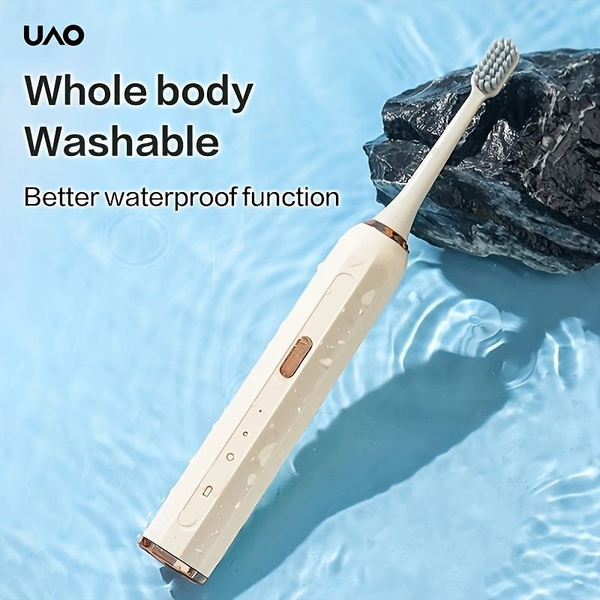 gmbin Электрическая зубная щетка DD-YS-01, белый купить на OZON по низкой цене (1783978776)