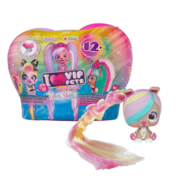 Фигурка-сюрприз мини-собачка с длинными волосами I Love VIP PETS Mini ...