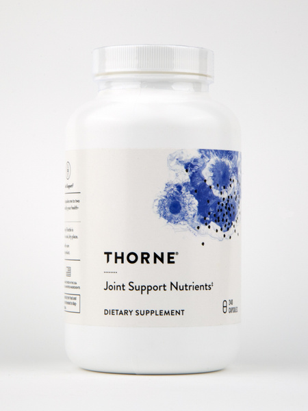 Поддержка суставов с Глюкозамином и МСМ, Joint Support Nutrients, Thorne Research, 240 капусул ...