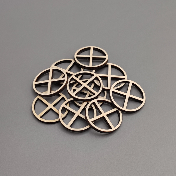 Окошки для творчества деревянные,маленькое окошко. Набор 15 шт. JGri ...