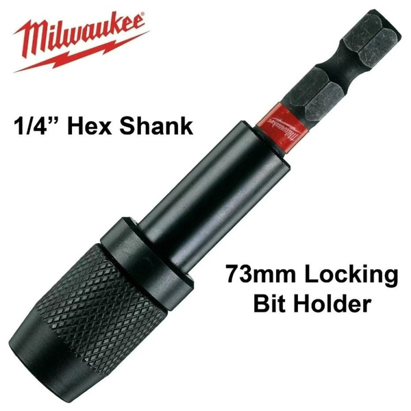 Магнитный ударный держатель для бит с фиксатором 73мм Milwaukee ...