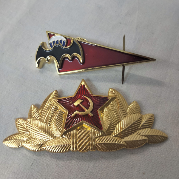 Уголок + кокарда ДМБ на берет "Спецназ ВДВ", латунь купить на OZON по ...