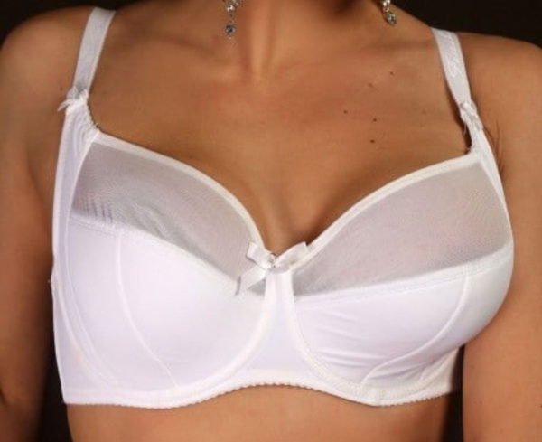 Бюстгальтер Женский Finikin классическая чашка, размер 80G белый Повседневный Китай Крючки ...