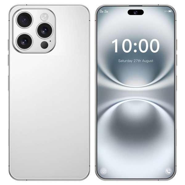 Смартфон ZUNYI SJRAI3-A060115/A16 Pro Max 512 ГБ 12 ГБ Белый IPS 2 SIM ...