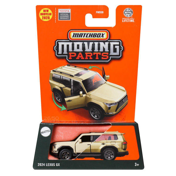 Машинка Matchbox 2025 FWD28 2024 Lexus GX купить на OZON по низкой цене ...