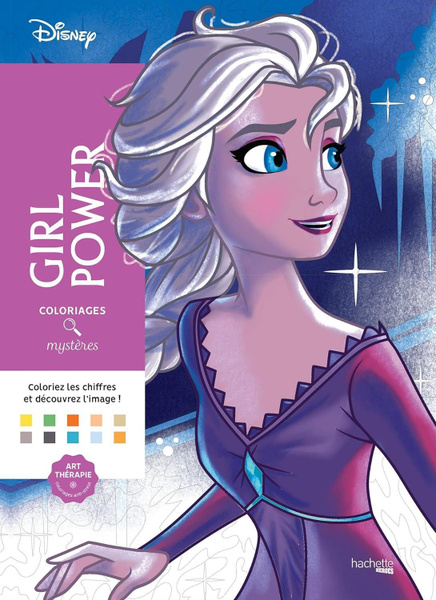 Раскраска по номерам дисней Coloriages mysteres Disney купить на OZON ...