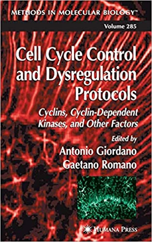 Cell Cycle Control and Dysregulation Protocols (Methods in Molecular Biology 285) 9780896 купить ...