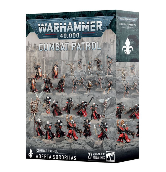 Фигурки Warhammer 40000 Combat Patrol: Adepta Sororitas 2024 купить на ...