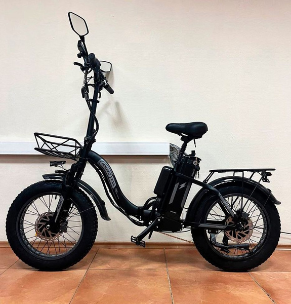 Электровелосипед Minako F11 Pro Dual (полный привод) 2025 года - Черный обод купить на OZON по ...