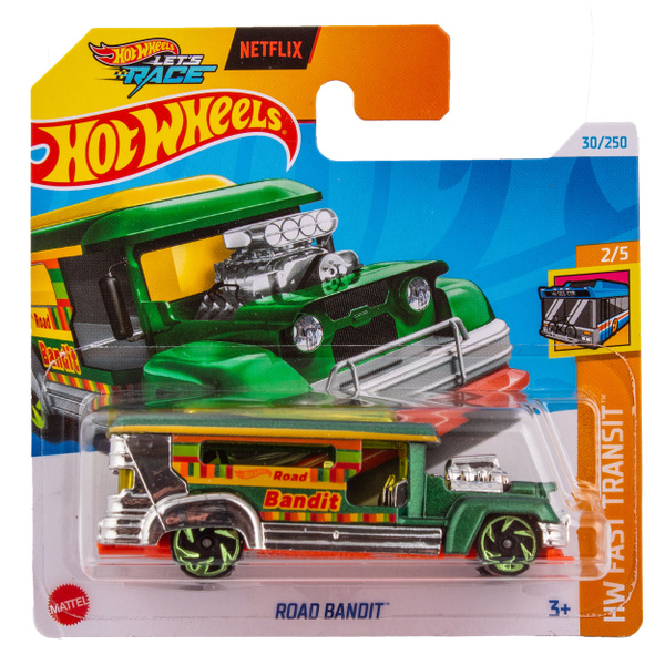 Игрушечная машинка Hot Wheels ROAD BANDIT базовая коллекция купить на ...