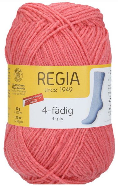 4-fadig Uni /4-фэдиг Уни/ пряжа Regia, 4 нитки, MEZ, 9801276 (01060 ...