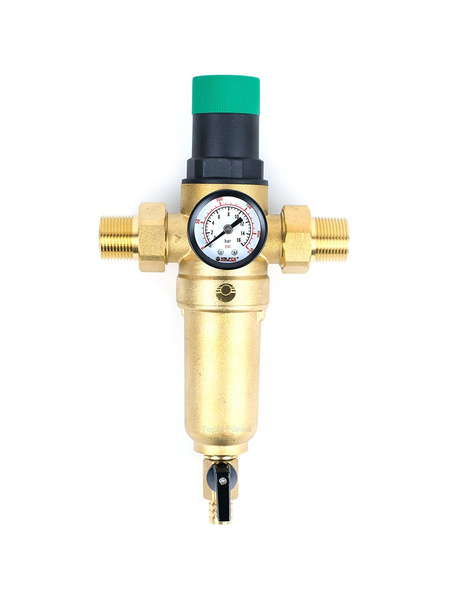 Самопромывной фильтр Valfex 3/4 с редуктором и корпусом из латуни купить на OZON по низкой цене ...
