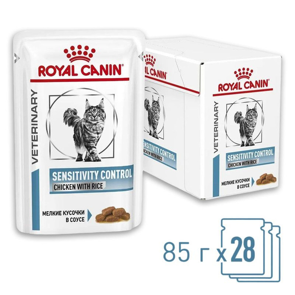Royal Canin Sensitivity Control Feline влажный корм для кошек при ...