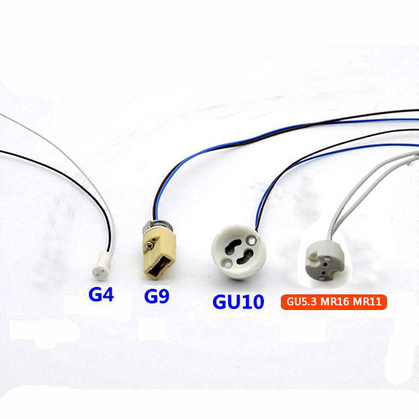 Патрон для лампы Держатель лампы G4 G5.3 GU5.3 MR16 MR11 G9 GU10, 2 шт. купить на OZON по низкой ...