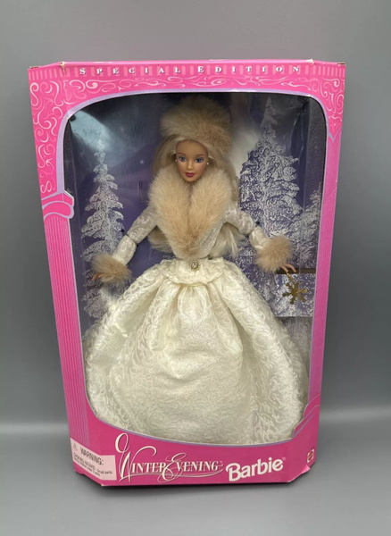 Кукла Барби зимний вечер 1998 Winter Evening Barbie 19218 blonde купить ...
