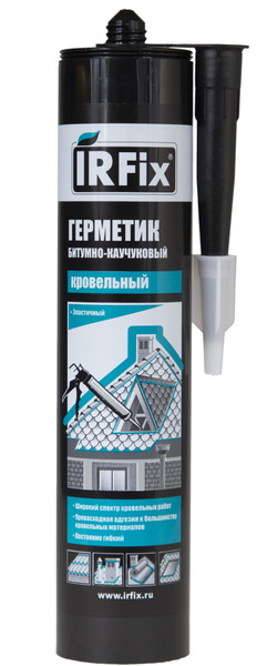 Кровельный герметик битумно-каучуковый IRFIX 310 мл черный купить на OZON по низкой цене ...