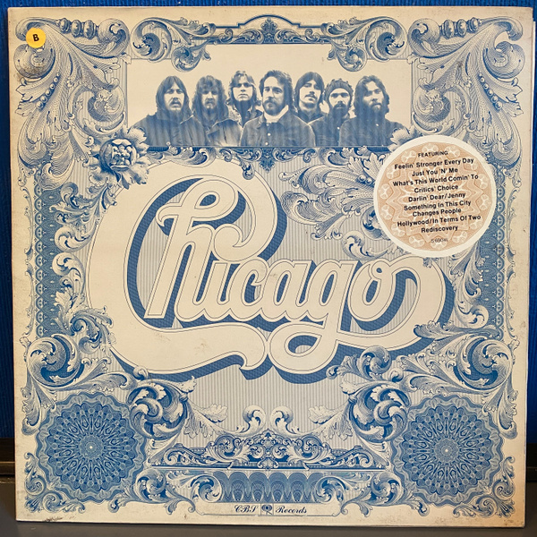 Chicago VI (EX+) ПЕРВОПРЕСС! 1973 (LP) Виниловая пластинка купить на ...