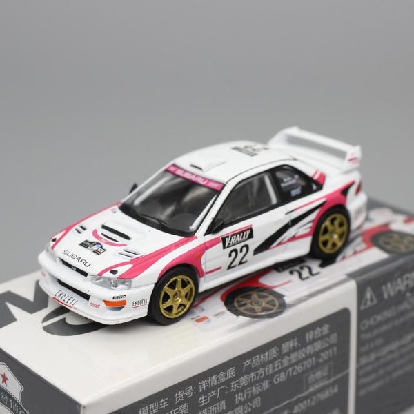 Mini GT #564 1:64 SUBARU Impreza WRC 1998 22 Rally Tour de Course ...