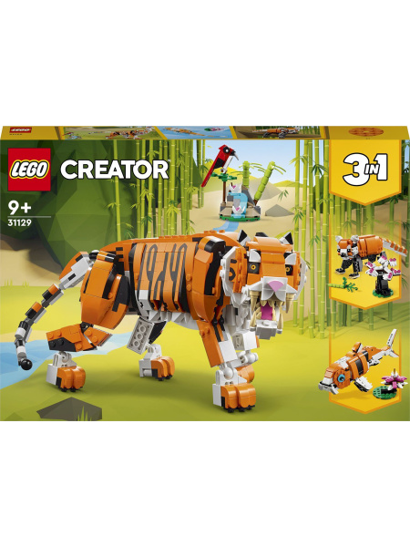 Конструктор LEGO CREATOR 3-in-1 Величественный тигр, 755 деталей ...