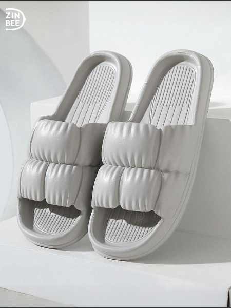 Тапочки Женский, Мужской ZinBee, размер 43, 44 серый На любой сезон купить c доставкой на OZON ...