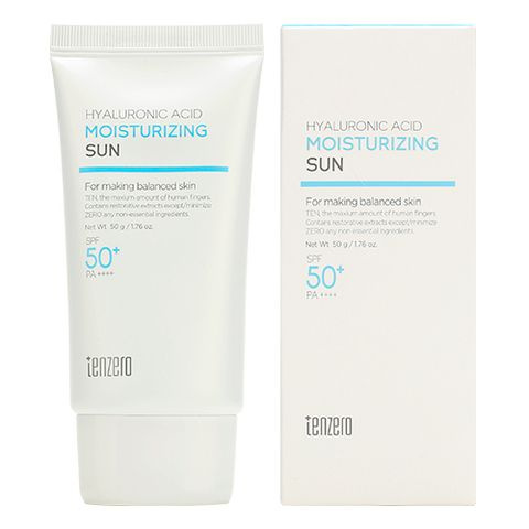 Увлажняющий солнцезащитный крем с гиалуроновой кислотой TENZERO Hyaluronic Acid Moisturizing Sun ...