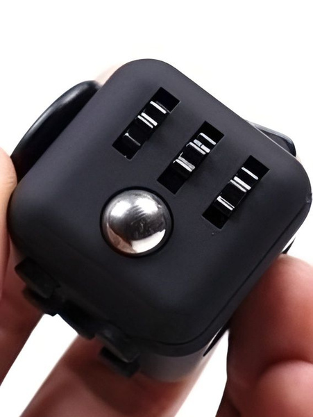 Антистресс для взрослых игрушка фиджет кубик с кнопками fidget cube купить на OZON по низкой ...