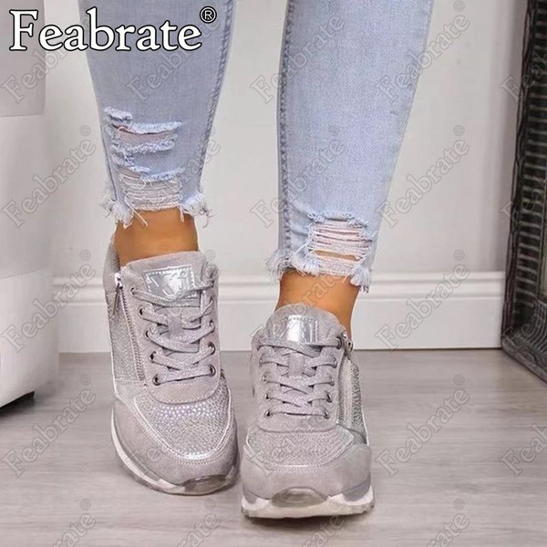 Кроссовки Женский Feabrate Резина, Искусственные материалы, размер 42 R (средняя) На любой сезон ...