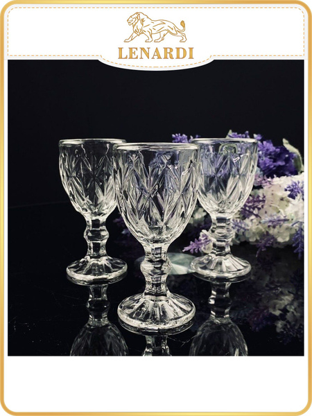 Набор рюмок LENARDI ENGLAND COLLECTION, Стекло купить c доставкой на ...