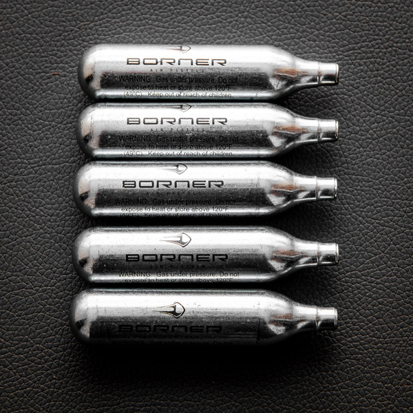 Баллончики CO2 для пневматики "Borner" 10 шт. , газовые баллоны купить на OZON по низкой цене ...