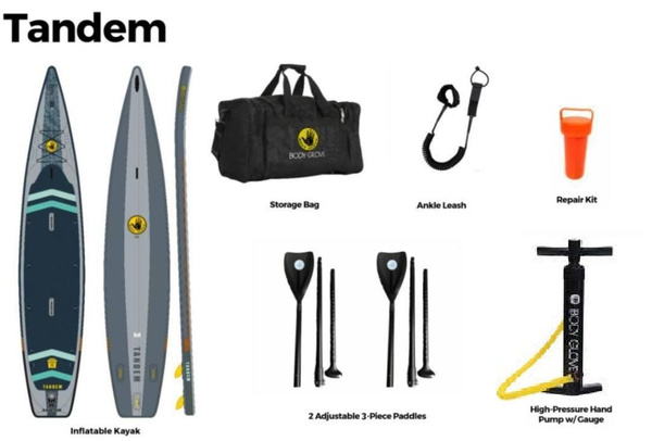 SUP сап борд Body Glove Tandem 15' Lite купить на OZON по низкой цене (1973756585)