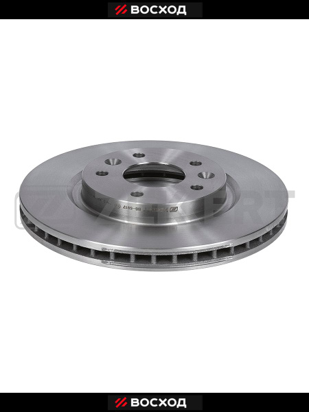 Диск тормозной Nissan Qashqai (J11) 14-, X-Trail (T32) 14- передний 296 x 26 Zekkert купить c ...