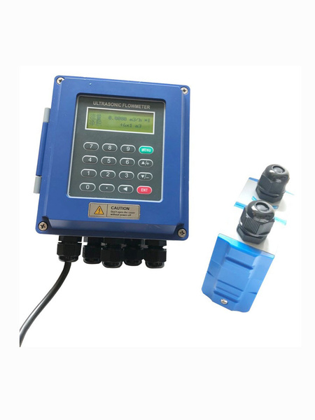 Ультразвуковой расходомер жидкости DN15 DN100 4 20 мА, RS485 (MODBUS), универсальный измеритель ...