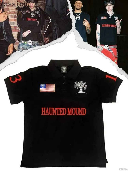 Поло Мужской KERNA черный, красный Короткий, размер 44 Полиэстер Буквы и цифры Повседневный ...