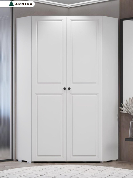 Шкаф распашной ARNIKA Софт, 110.4x110.4x217.6 см купить c доставкой на OZON по низкой цене ...