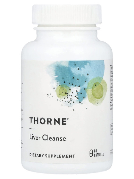 Thorne, Очищение печени, Liver Cleanse 60 капсул купить на OZON по ...