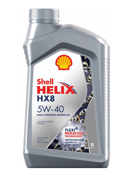 Масло моторное Shell SHELL HELIX HX8 5W-40 Синтетическое 1 л 550051580 ...