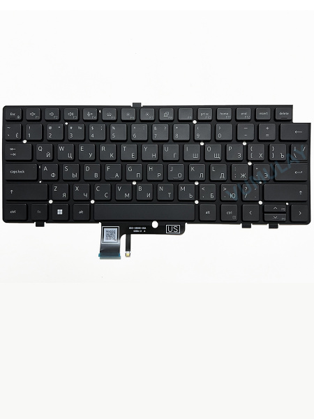 Клавиатура для DELL Latitude 7440 P174G P174G001 P174G002 7450 0H3DHT ...