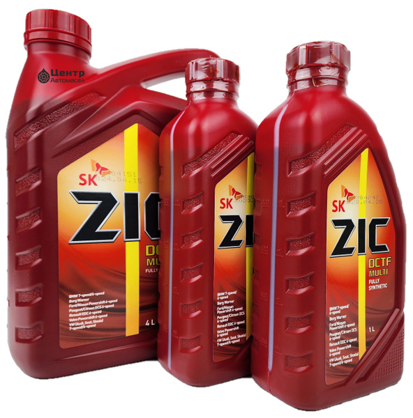 ZIC DCTF MULTI, трансмиссионное масло, 6л. (4+1+1) купить на OZON по низкой цене (2049192786)