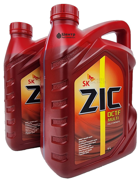 ZIC DCTF MULTI, трансмиссионное масло, 8л. (4+4) купить на OZON по низкой цене (2049319896)