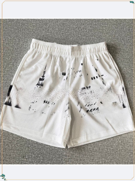 Шорты Мужской Eric Emanuel Офисный/школьный аквамариновый, размер 48 Лен, рост 150-180 Кольца ...