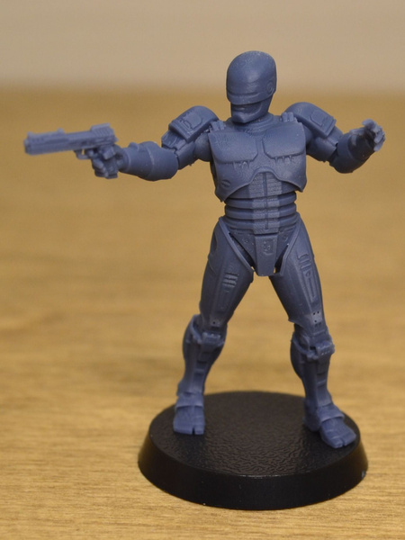Робокоп (вариант B), Robocop, миниатюра под покраску для настольных игр ...
