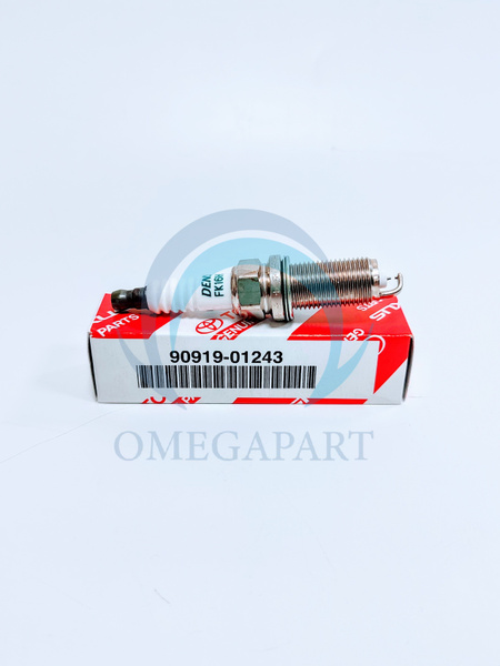 Свеча зажигания для 1NZ-FE, Toyota 9091901243 купить на OZON по низкой ...